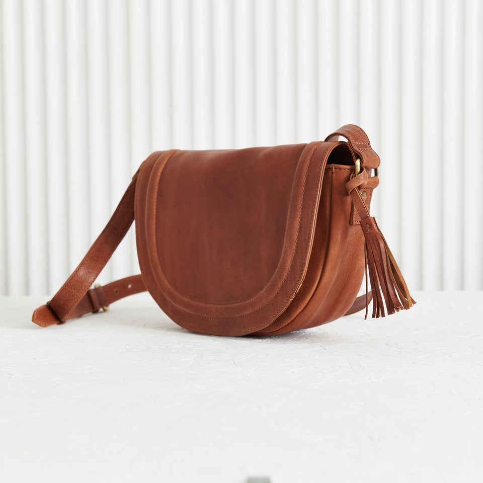 Handmade Leather Saddle Bag | Personalised & Ethical Gift