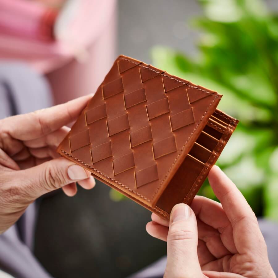 Handmade Range of Personalised Buffalo Leather Wallets. – Vida Vida ...